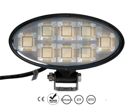 OSRAM 160 Watt Oval Diffused Work Light | masterled.pl