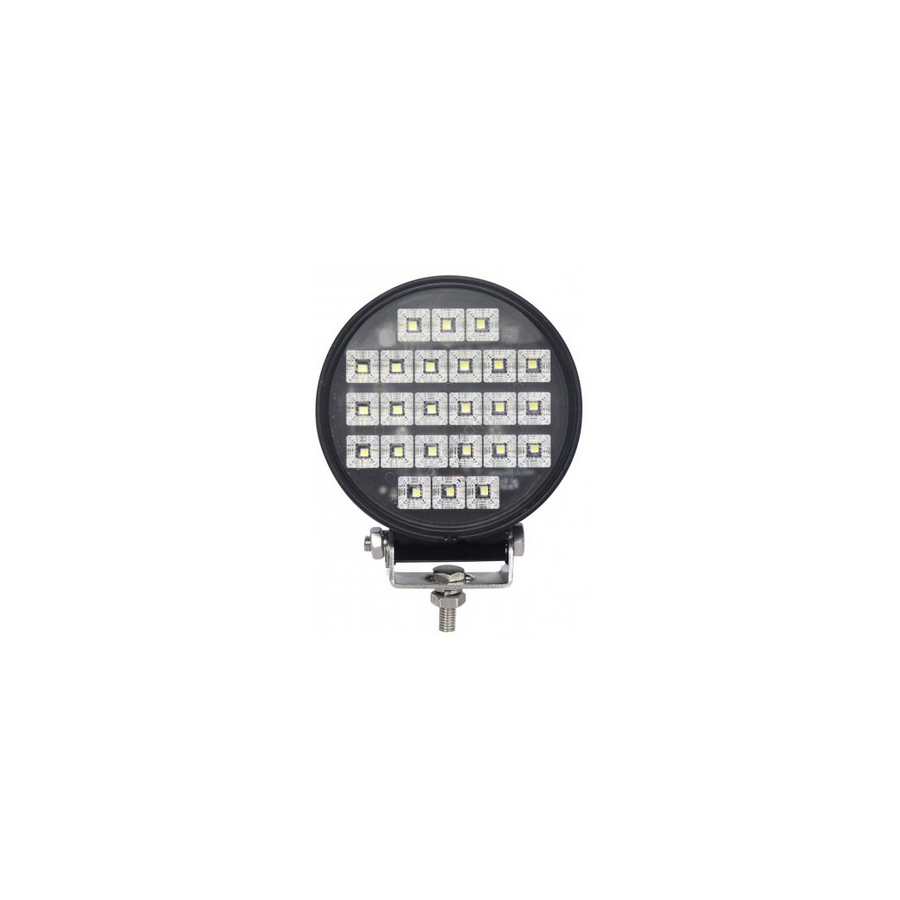 Lampa robocza 24x LED okrągła z włącznikiem L0157 | masterled.pl