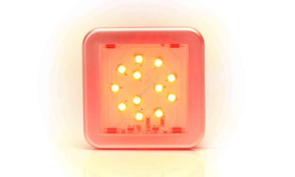 Lampa pozycyjna tylna W122 LED 12V/24V klosz transparentny bezb. - 984 ...
