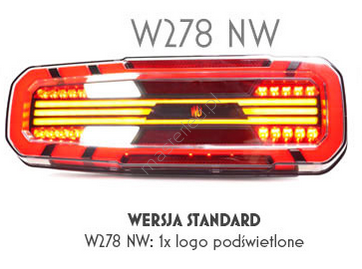 2384 NW Lampy zespolone tylne W278 LINE | masterled.pl