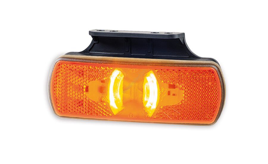 Lampa obrysowa z kierunkowskazem i odblaskiem LKD 2222 | masterled.pl