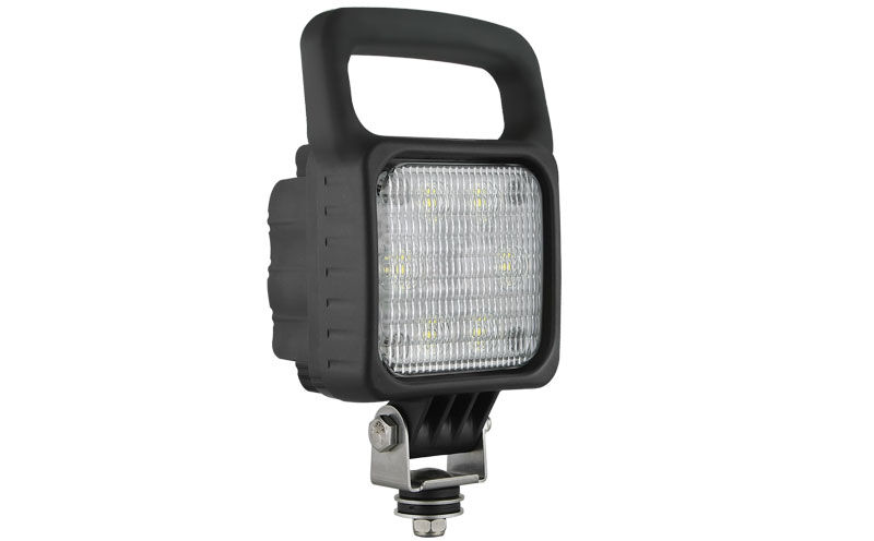 LED Work Light LED6.49810 12/24V 29W with Handle 2500lm, Diffused Beam | masterled.pl