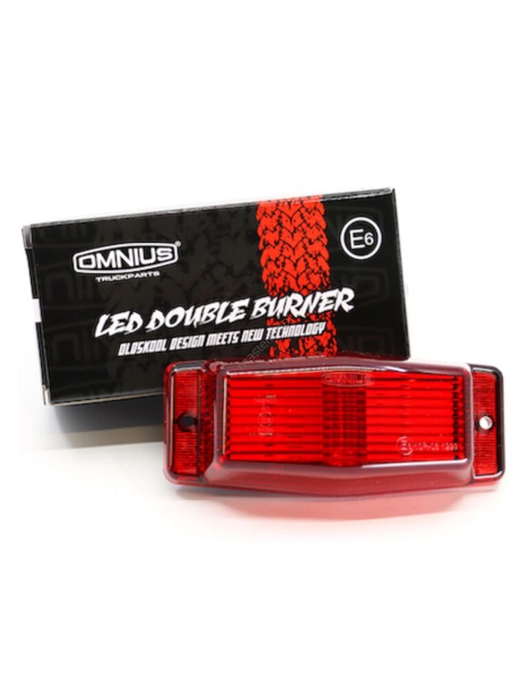 OMINUS - Double Burner LED 24V Light Red/Orange/White/Clear Orange ...